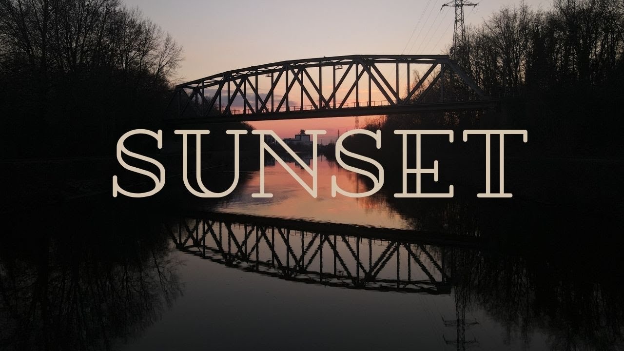 SUNSET IN HOME TOWN | Cinematic video | Drone - YouTube