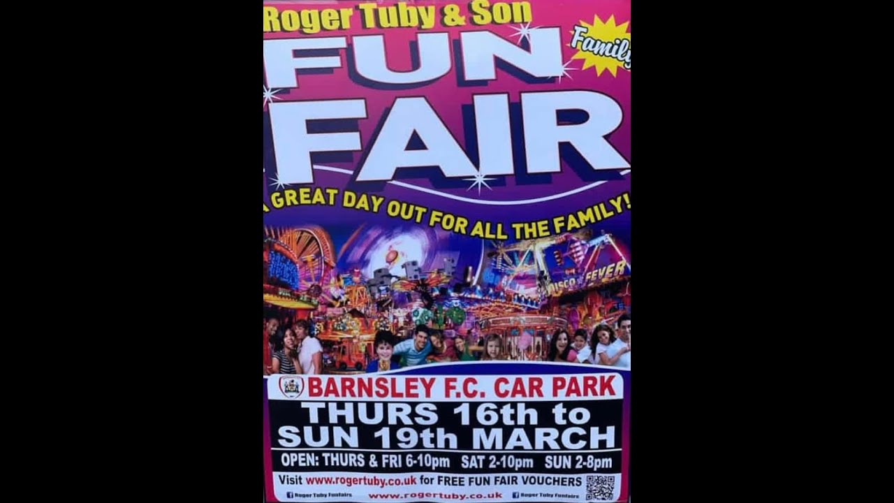 Barnsley Fun Fair Vlog - Tuby's/Robinson's - 17/3/2023 - New York, New ...