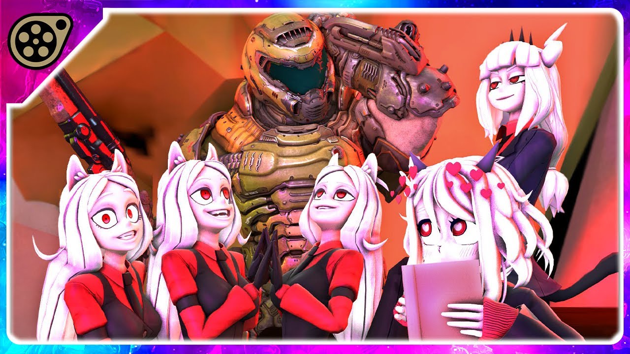 Doom Slayer vs HELLTAKER - YouTube