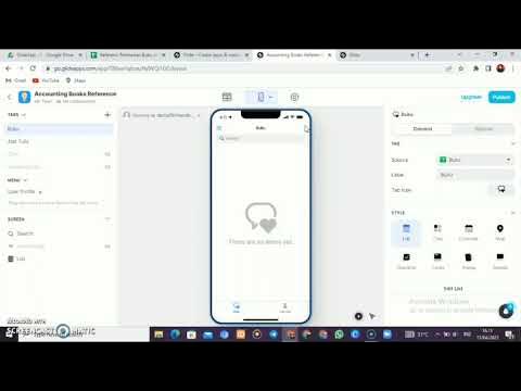 Tutorial Membuat Aplikasi Dengan Menggunakan GlideApps - YouTube