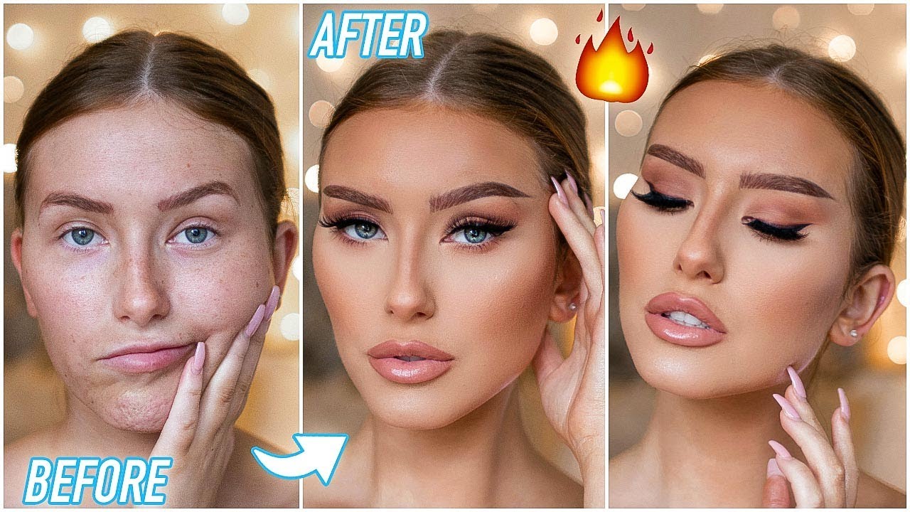 EVERYDAY WINTER GLAM! MY EASY 30 MINUTE MAKEUP ROUTINE 2019 | Hannah ...