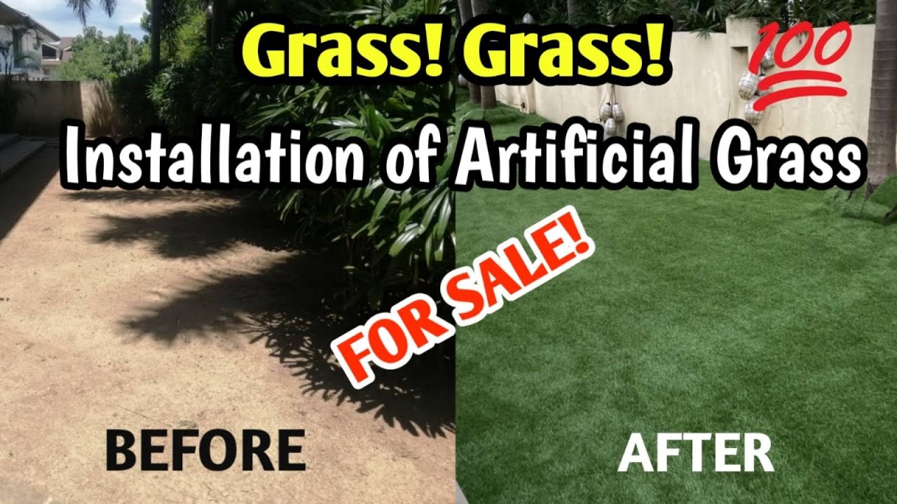 Turf Artificial Grass Backyard Installation | The Finix Corporation ...