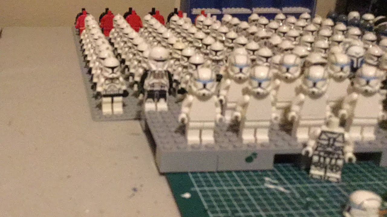 Lego Star Wars making Delta Squad and Omega Squad - YouTube