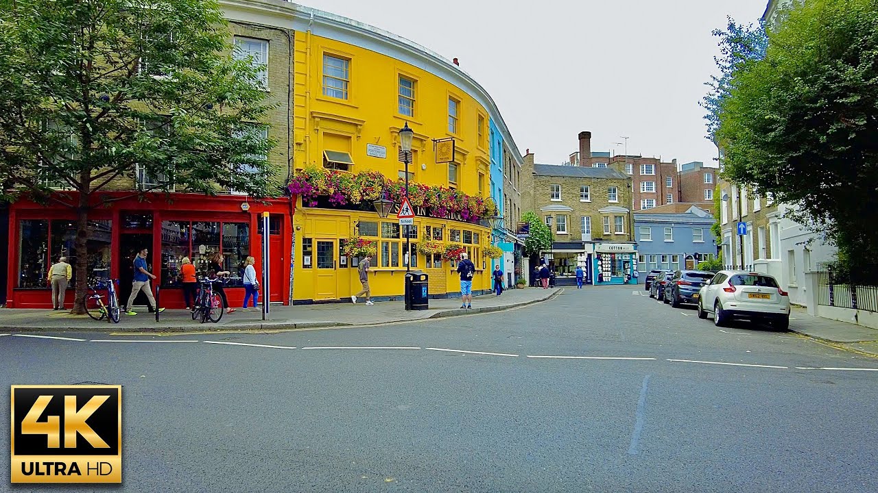 London Walk [4K] Side & Backstreets of Queensway | England 2021 - YouTube