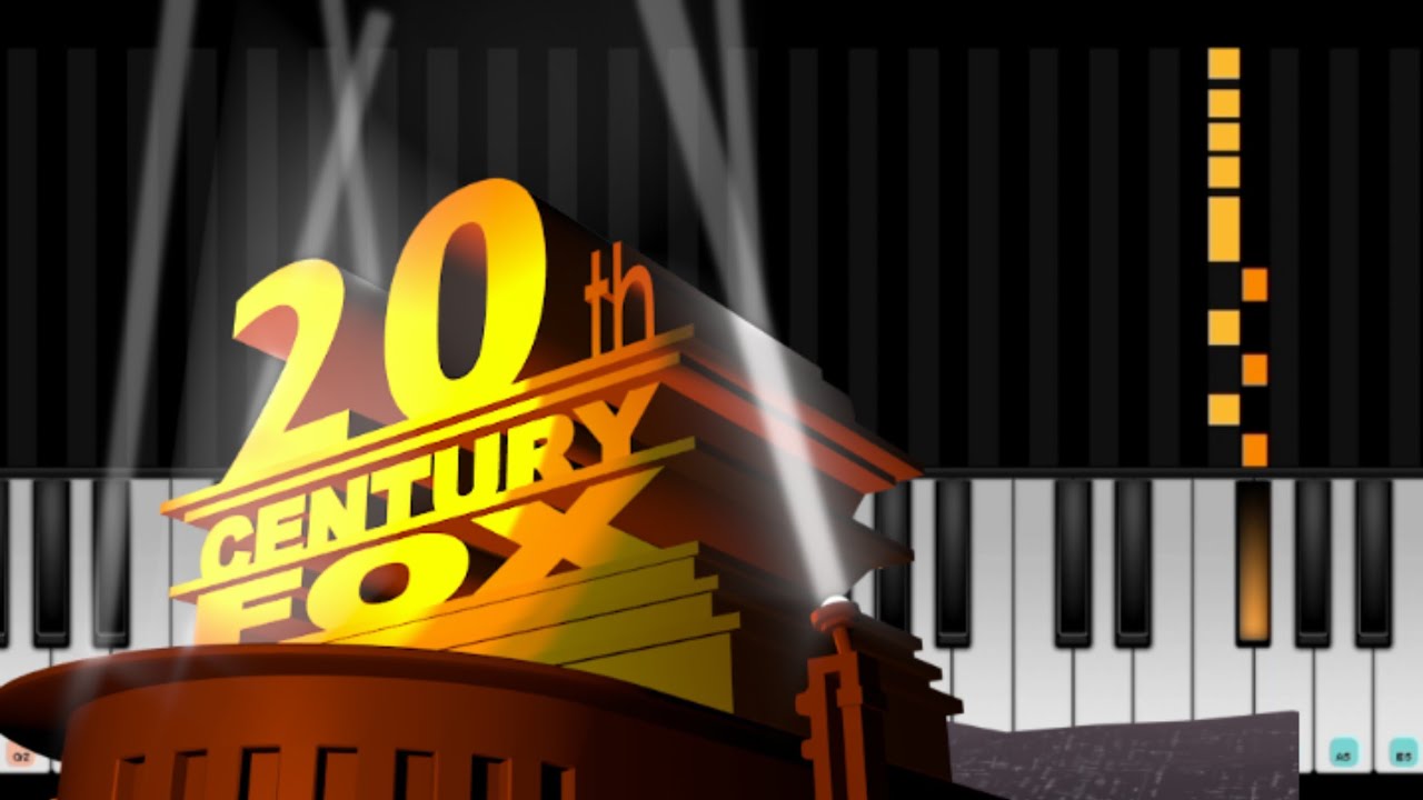20th Century Fox Intro | Easy Piano Tutorial | Mobile Piano - YouTube