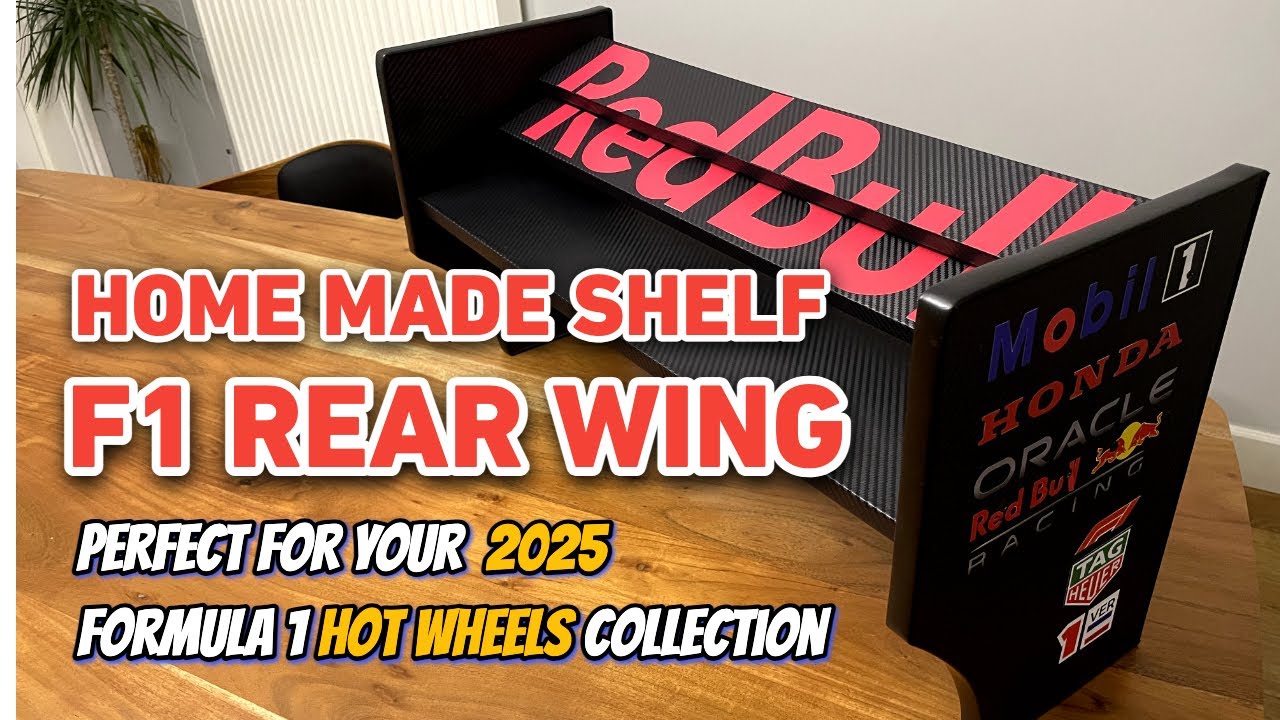 Home Made Shelf F1 Rear Wing 2025 - YouTube