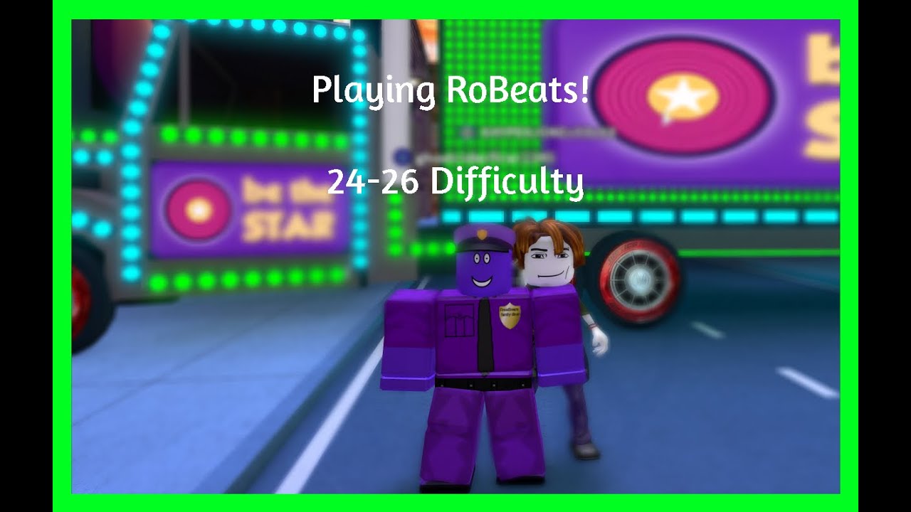 Playing Robeats Amazing songs and gameplay (sorry for the lag enjoy ...