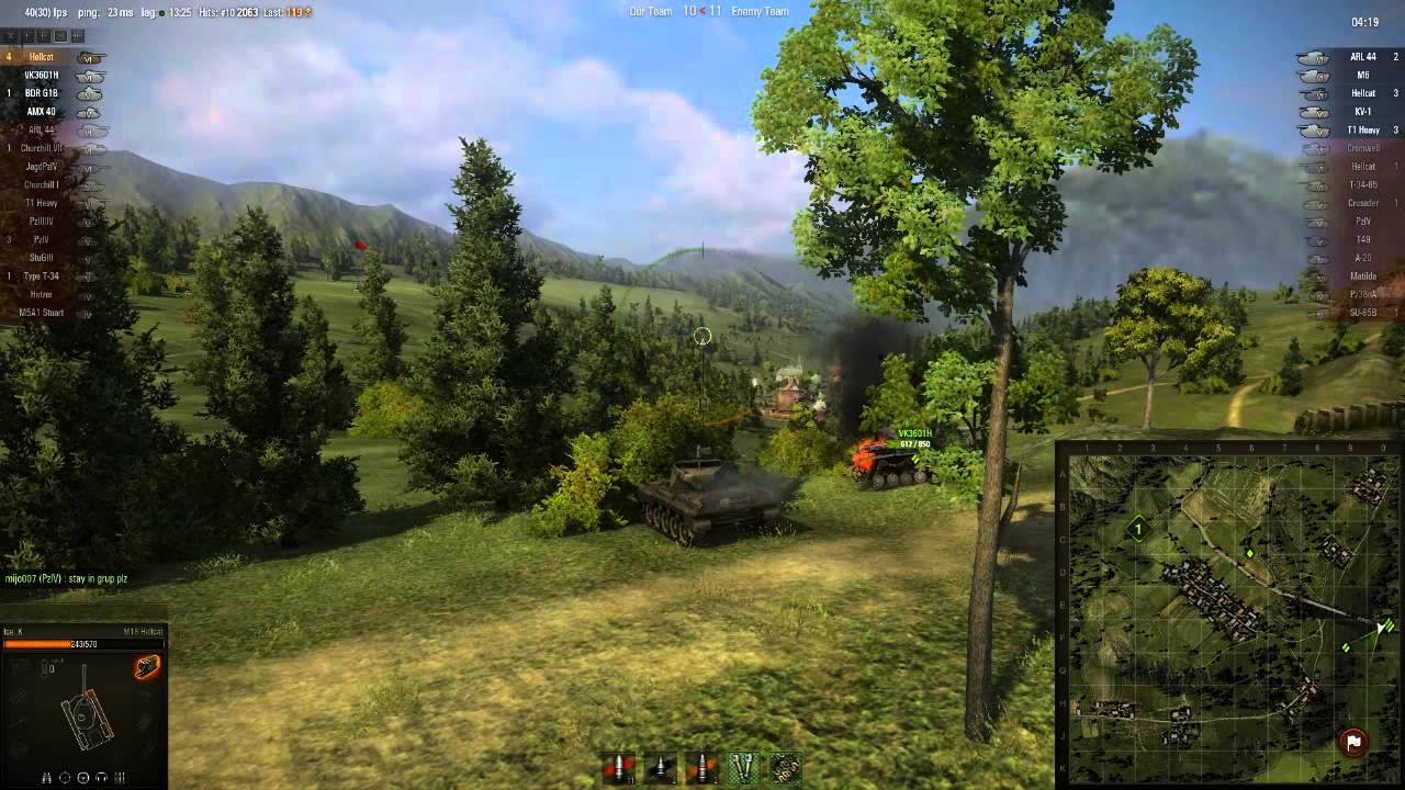 Wot M18 Hellcat Gameplay 8kills Assault Youtube