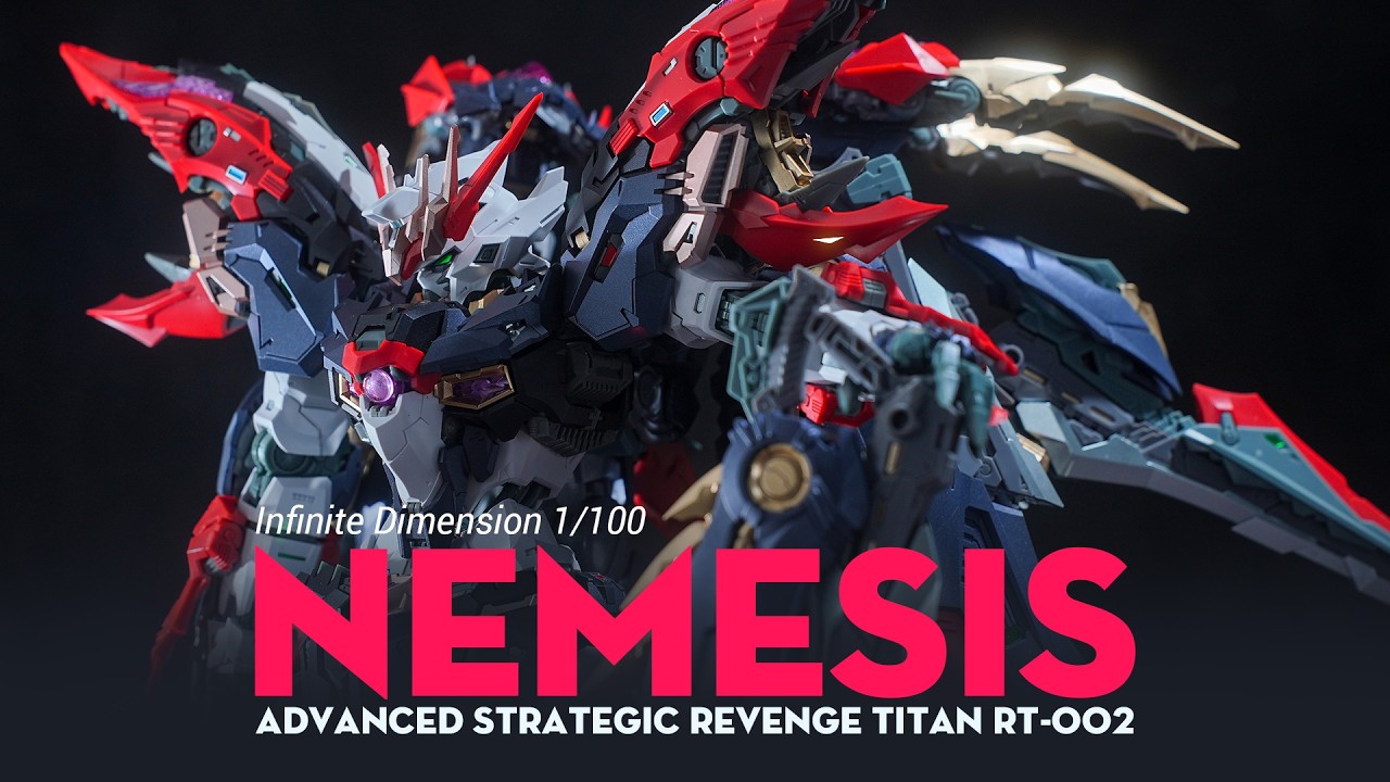 [Tiếng Việt] Infinite Dimension 1/100 Advanced Strategic Revenge Titan RT-002 Nemesis Model Kit ...