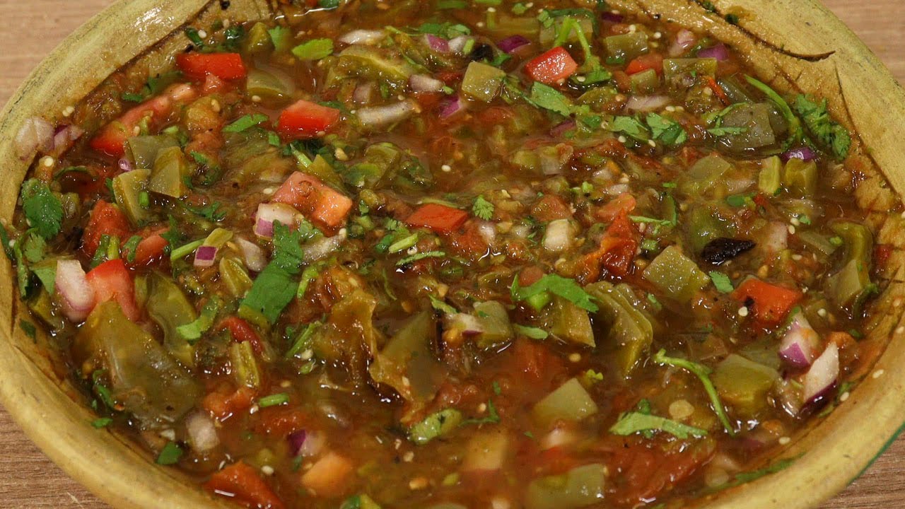 SALSA CON NOPALES - YouTube