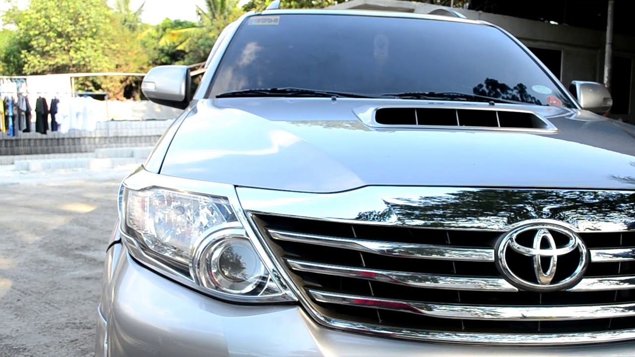 Toyota Fortuner repaint and ceramic coating - YouTube