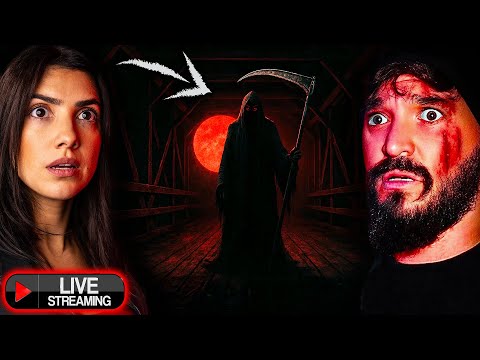 GHOST HUNTING at SCARIEST HAUNTED BRIDGE in USA (LIVE-STREAM)