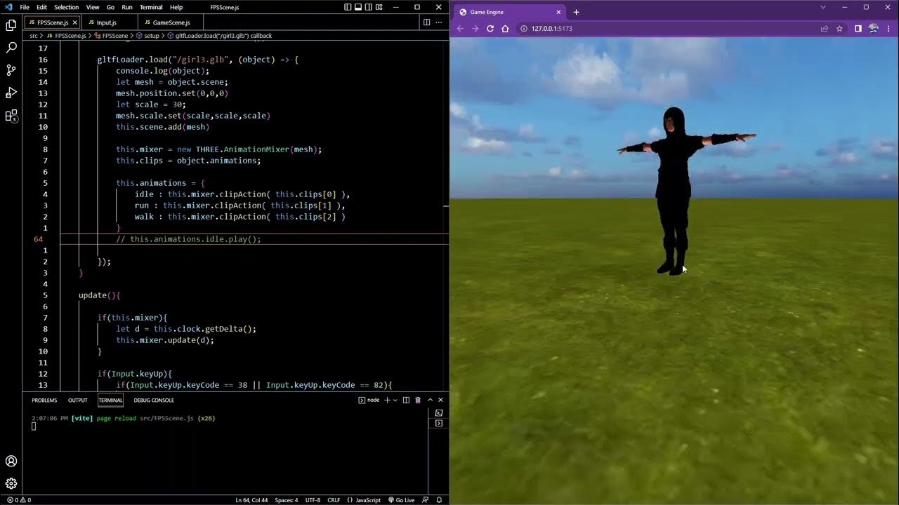 07.2 - How to integrate 3d model and handle events in Three.js - Hindi ...
