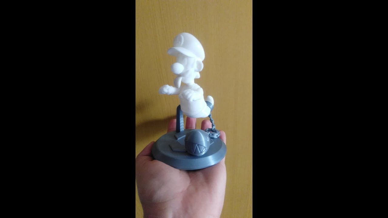 LUIGI REAL 3D PRINT PROCESS (BLENDER 2.92) - YouTube