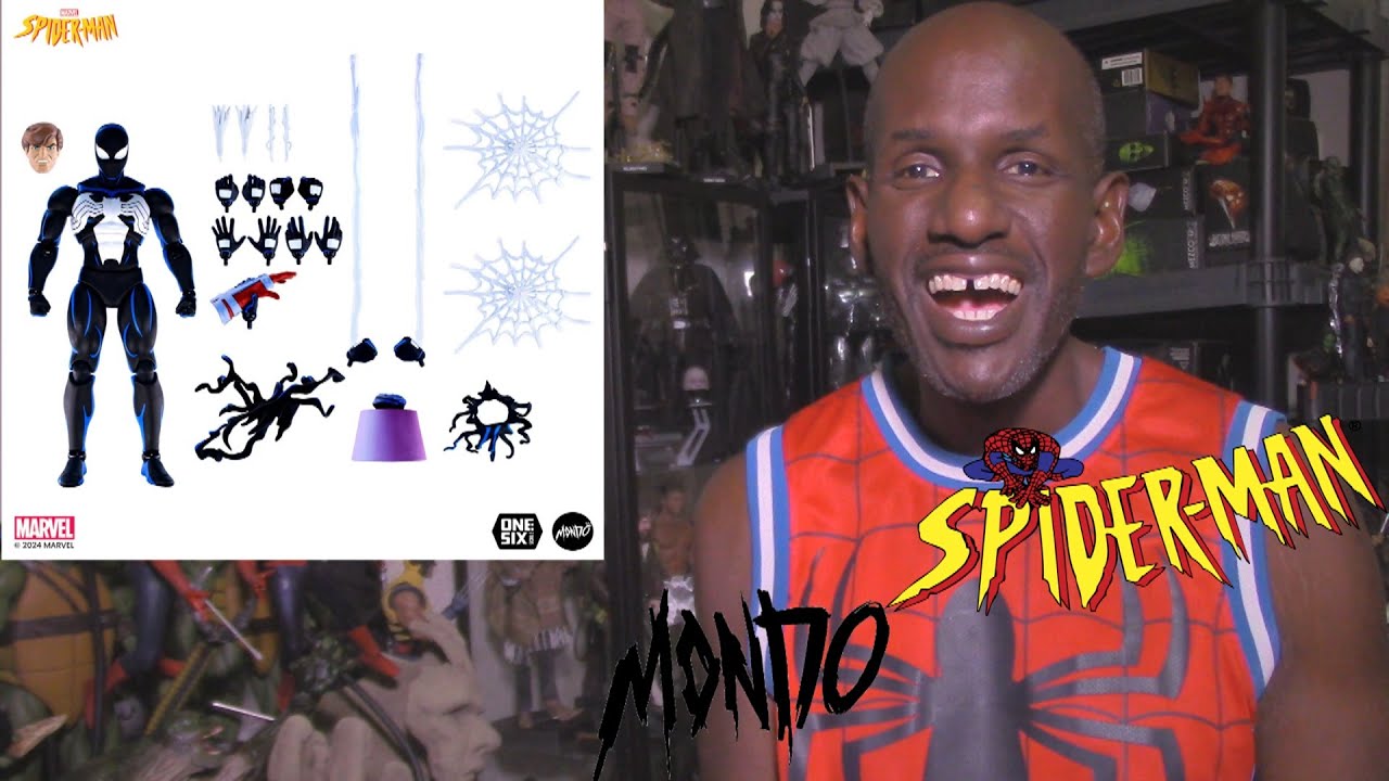 Mondo Spider-Man: The Animated Series Symbiote Sixth Scale Figure ...