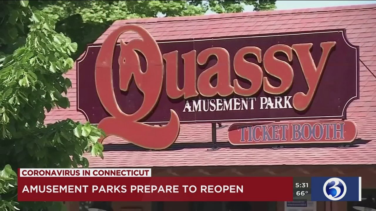 VIDEO: Quassy Amusement Park to reopen Saturday - YouTube