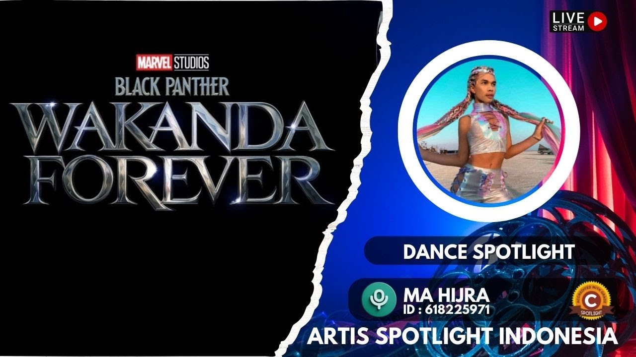 Wakanda Forever : Dance Spotlight | Live MA HIJRA Spotlight - YouTube