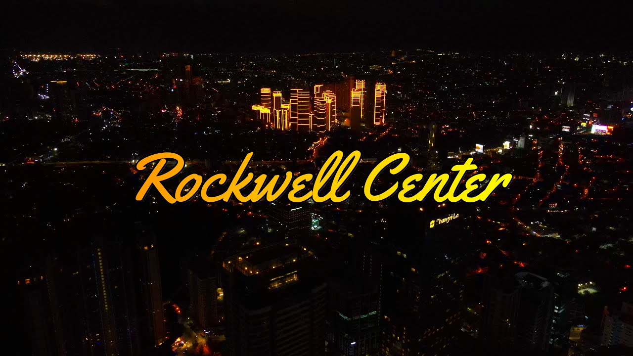 Rockwell Center Makati Philippines Aerial 4k - YouTube