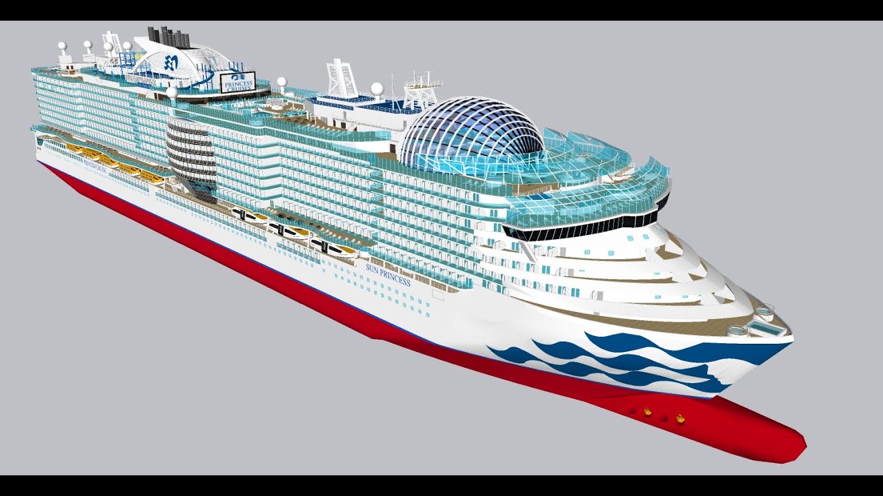 3D! SUN PRINCESS "COLLETION SPHERE CLASS" - YouTube