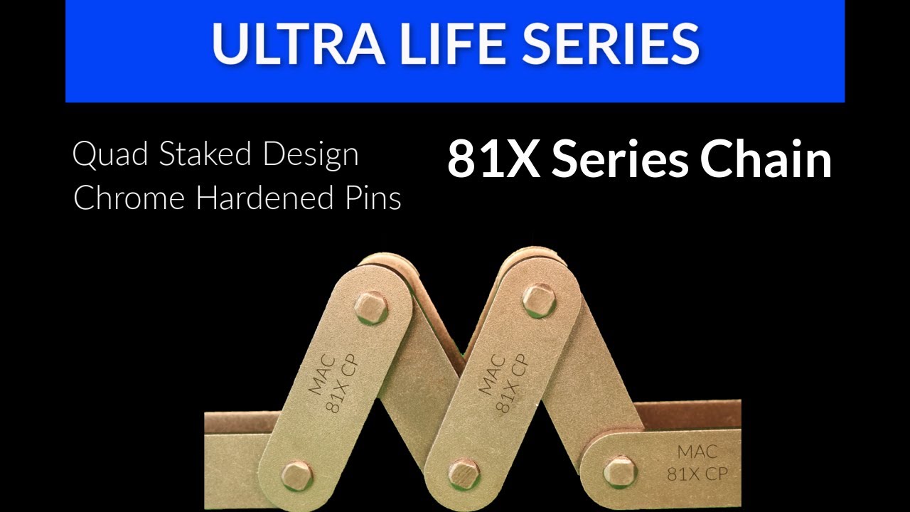81X Conveyor Chain - YouTube