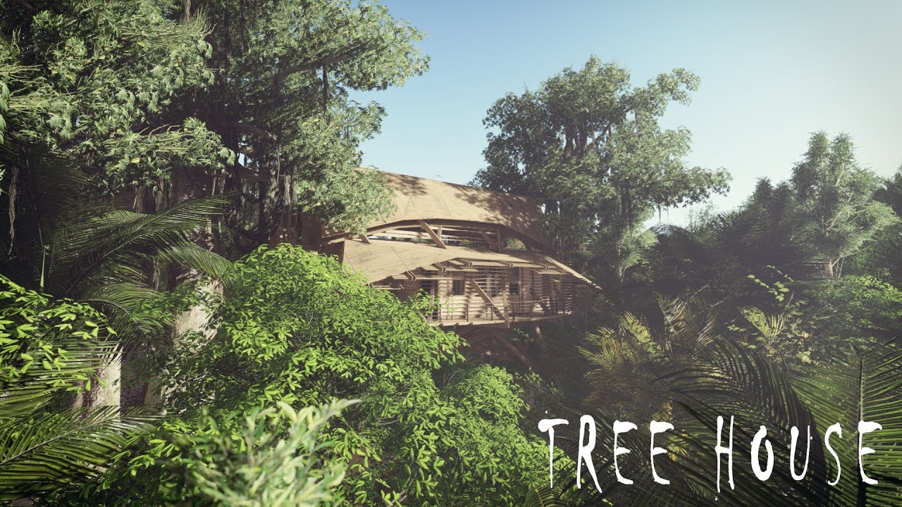 TREE HOUSE - Animation 3D (SketchUp 16 et Lumion 7) - YouTube