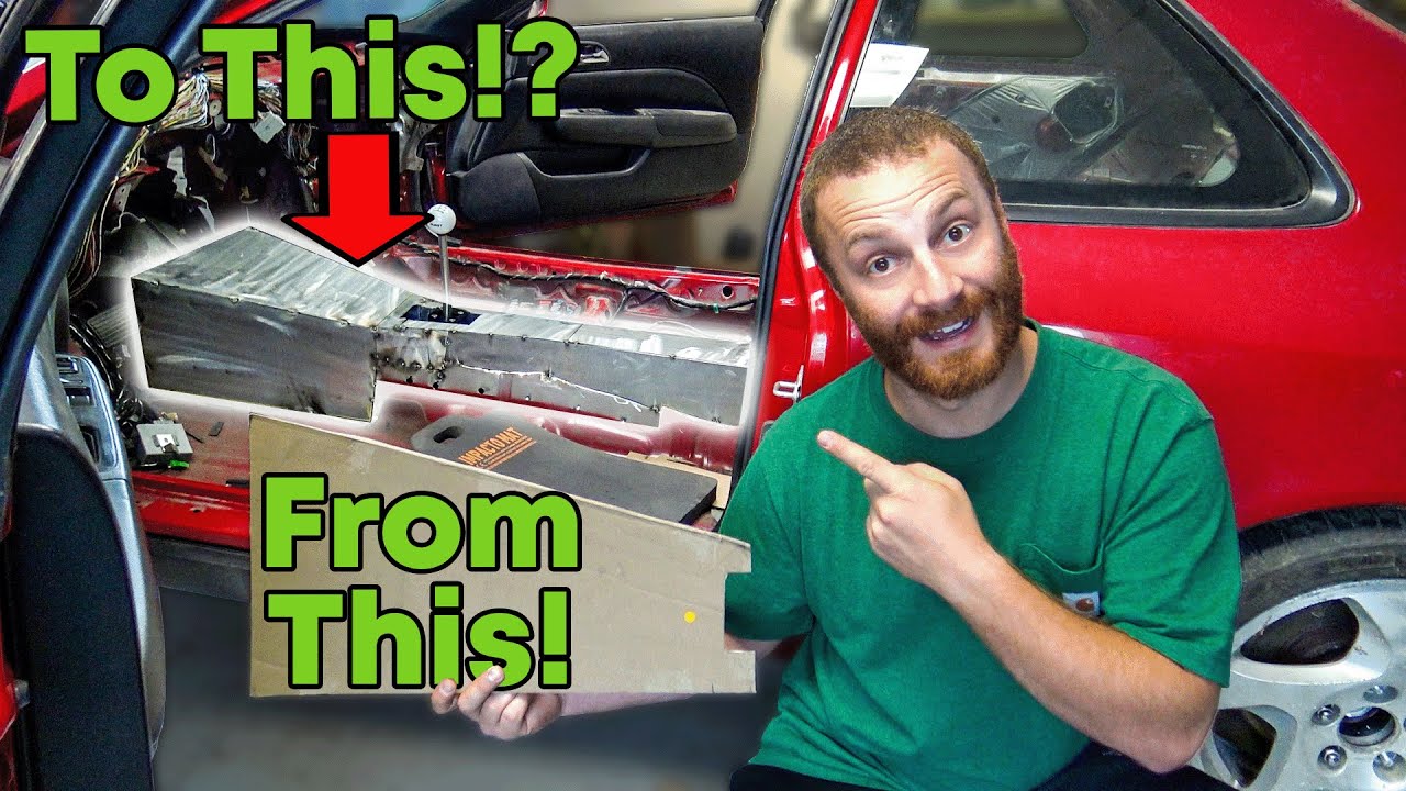 V8 RWD Honda Prelude Gets A Transmission Tunnel! - YouTube
