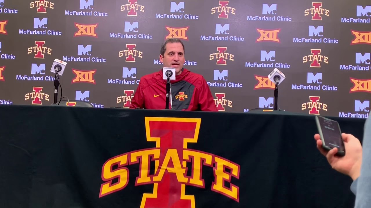 Iowa State head coach Steve Prohm previews road game against Baylor ...