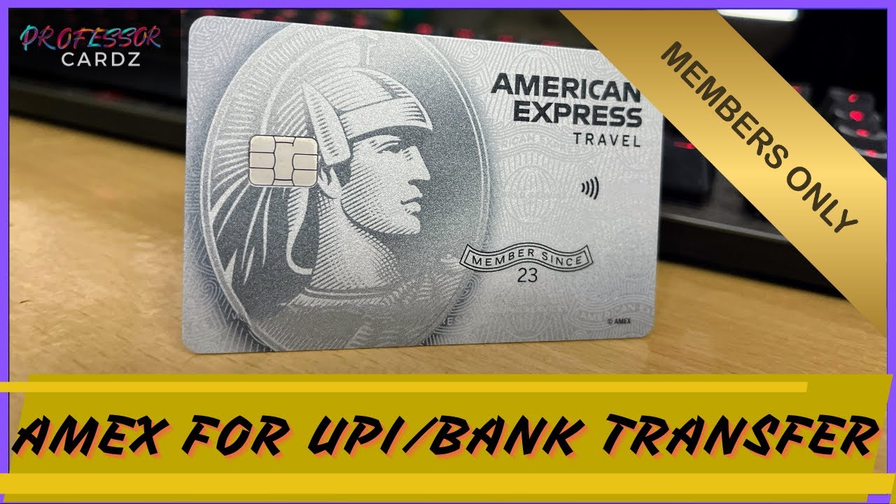 Amex Credit Cards se UPI ya Bank Transfer with 0 or minimum Charges How ...