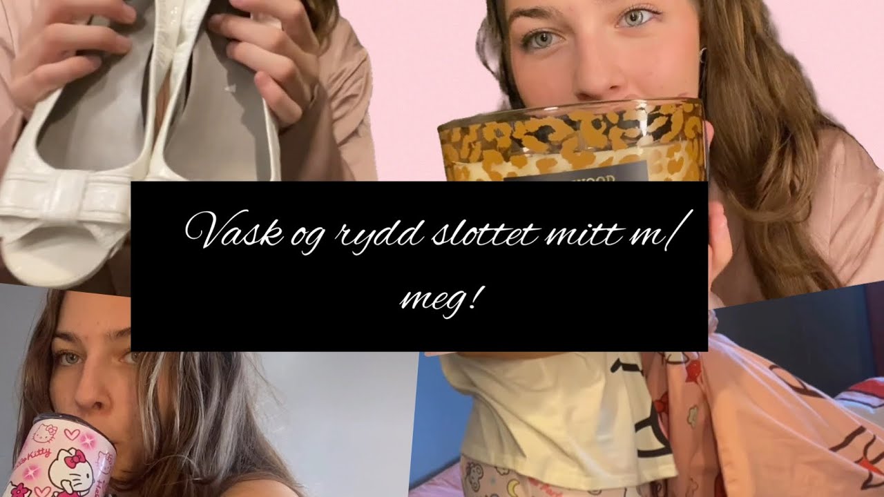 Vask og rydd leiligheten m/meg💖(+ei lida haul) - YouTube