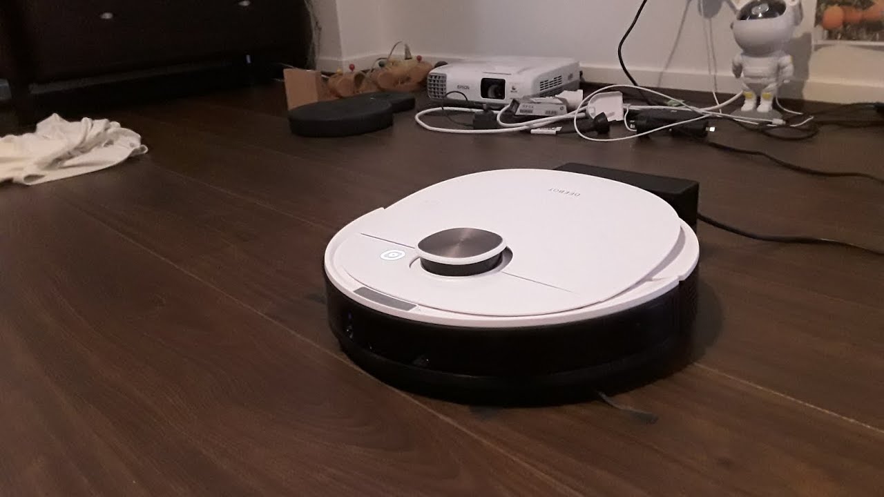 deebot charging on the back! ( edition ) - YouTube