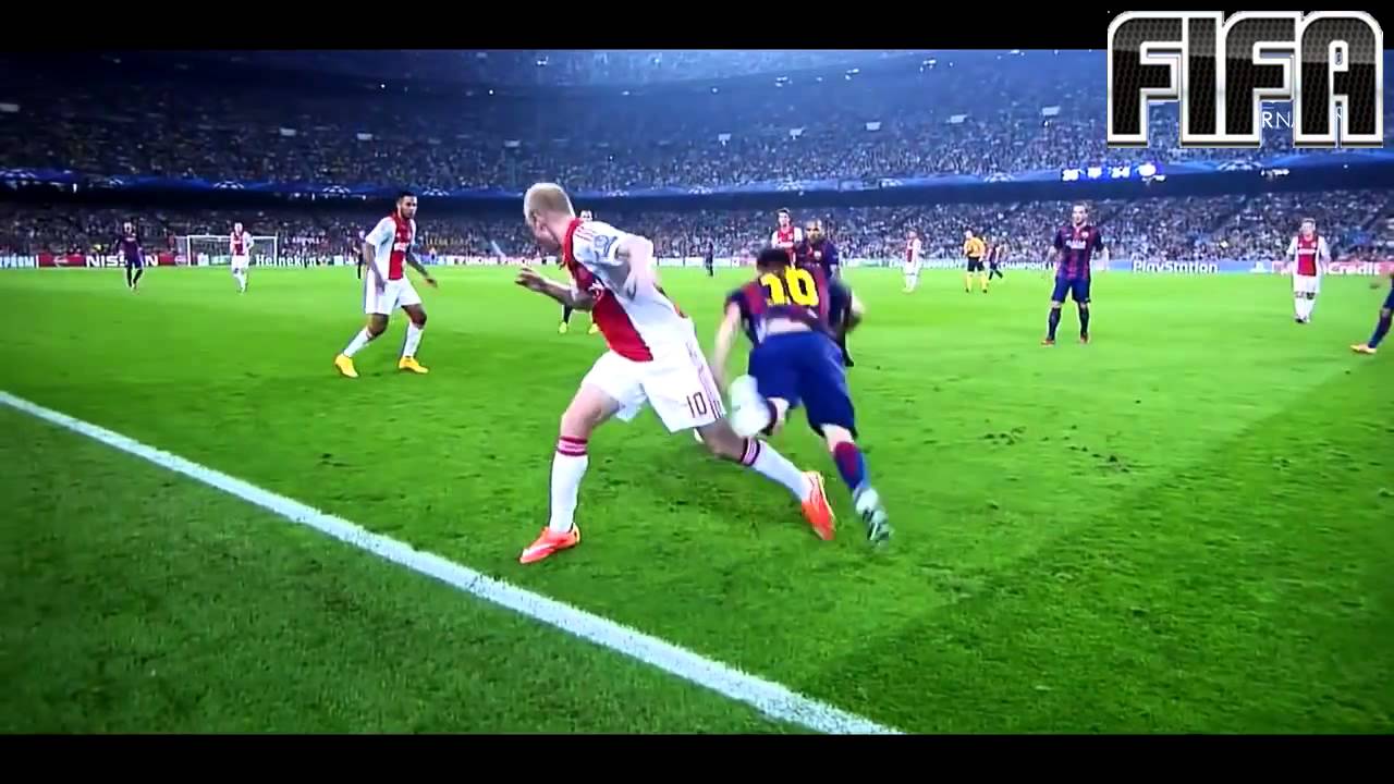 Lionel Messi Crazy Dribbling Skills 20142015 HD - YouTube