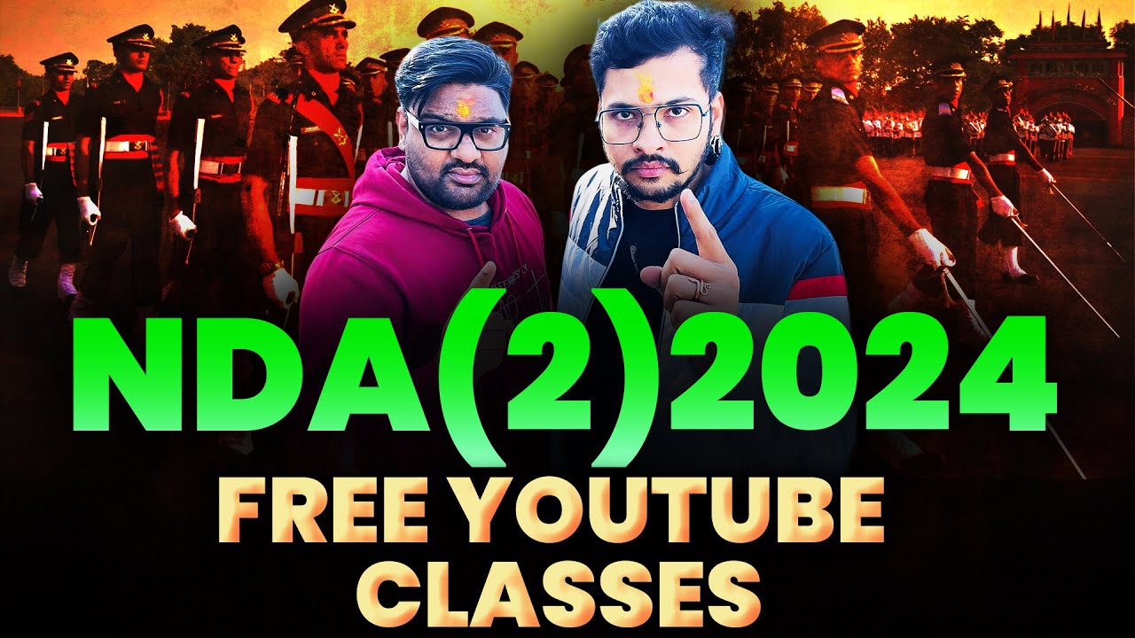 Free YouTube Classes For All NDA Aspirants 🔥🔥 - YouTube