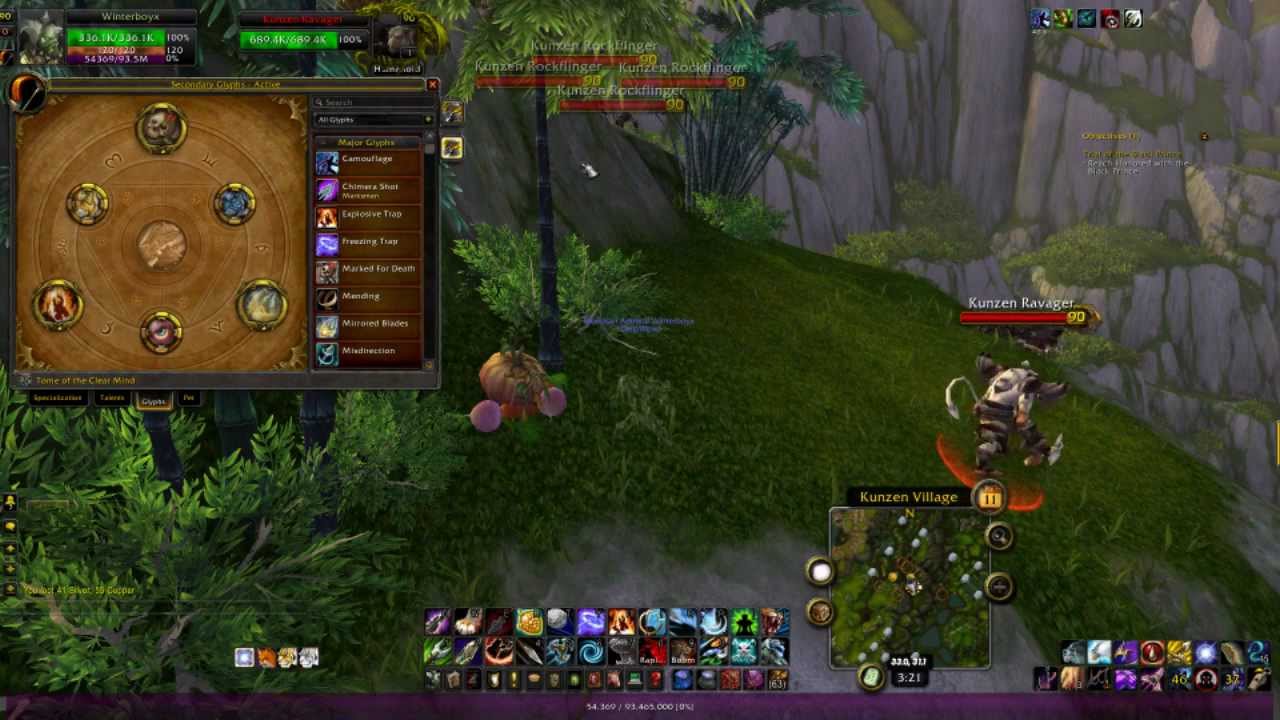 Mist of Pandaria- Hunter One Shot Macro/Combo Guide - YouTube