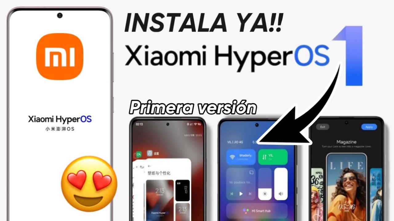 🥳YA PUEDES INSTALAR HYPER OS EN TU XIAOMI REDMI | PRIMERA VERSIÓN💯 ...