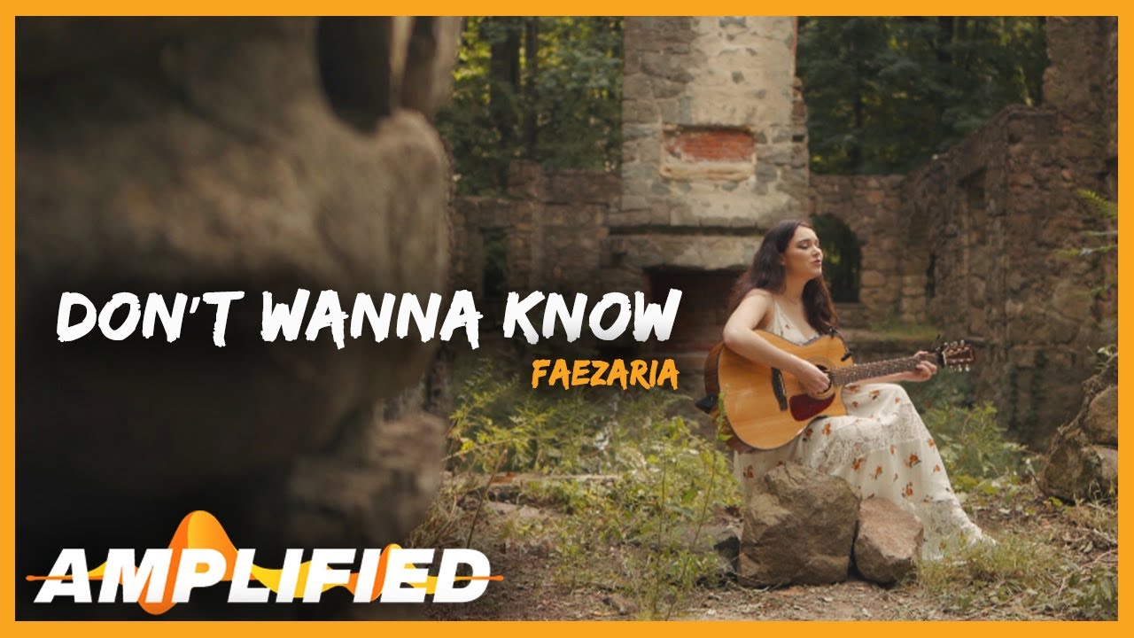Faezaria - Don't Wanna Know | AMPLIFIED - YouTube