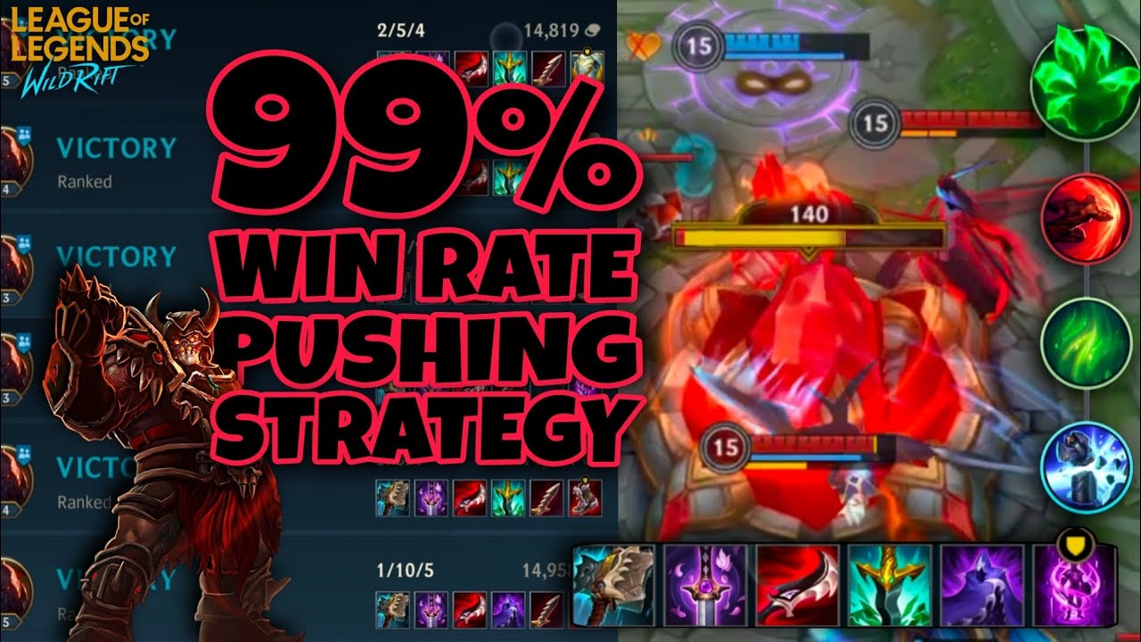 Wild Rift: Inting Sion nexus torture winning streak pushing strategy ...