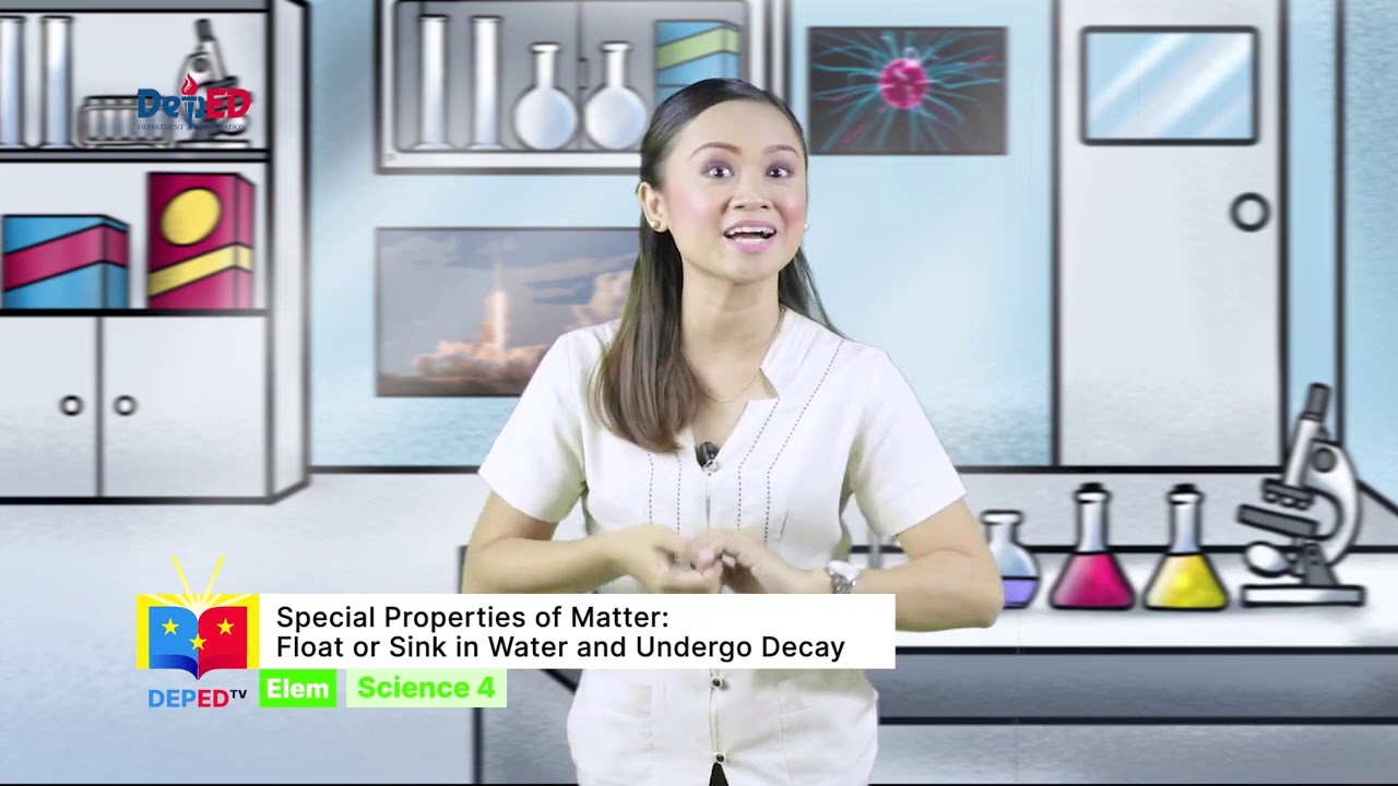 Grade 4 Science Special Properties of Matter Float or Sink in Water and ...