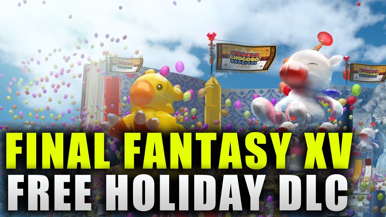 Final Fantasy XV DLC News - FFXV Free Holiday Pack and New Game+ - YouTube