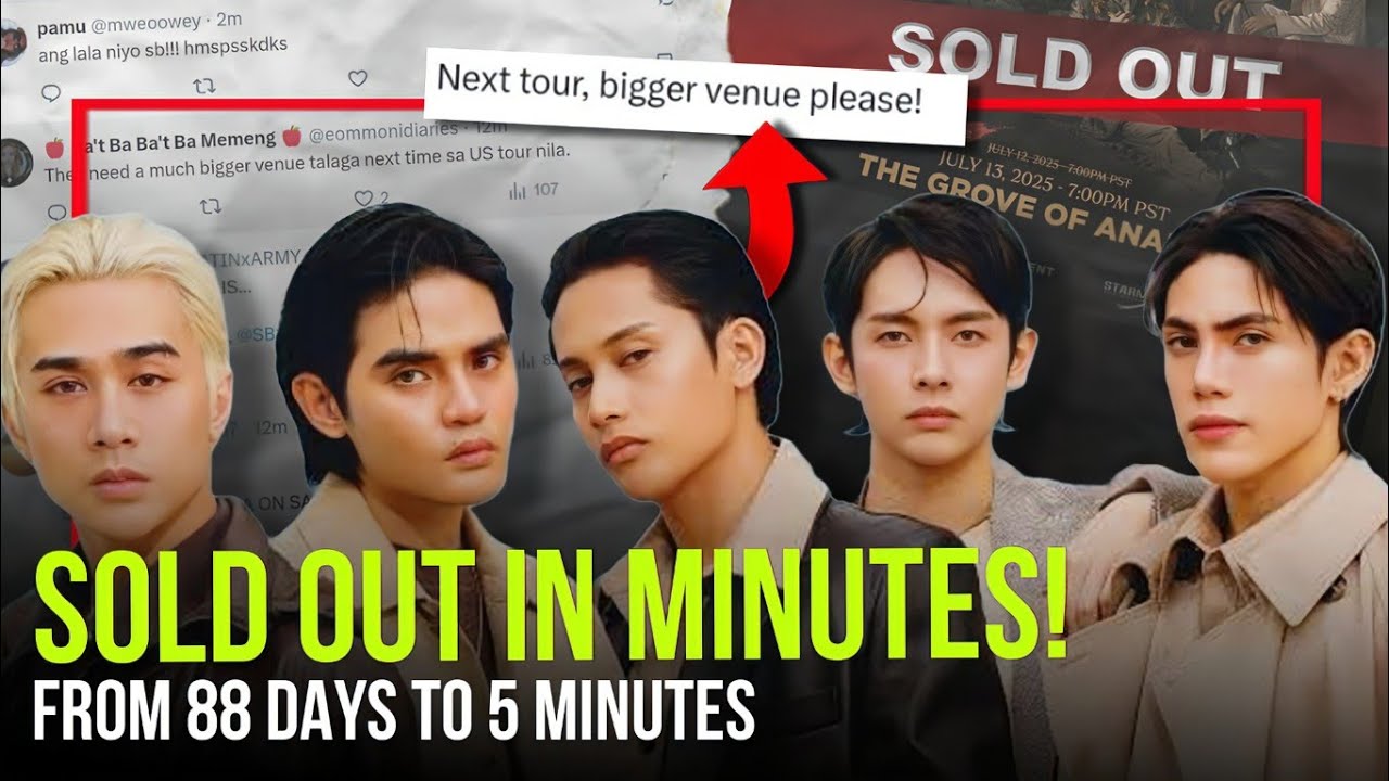 P-pop Kings SB19's LA Show Sells Out Instantly! Fans Demand Bigger ...