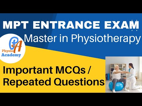 MPT entrance exam preparation l previous year question paper l ...