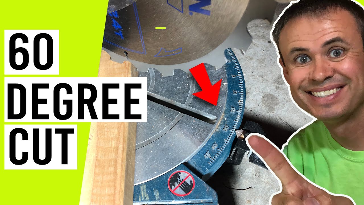 How To Cut 60 Degree Angle On Miter Saw Other Angles Too YouTube how-to-cut-60-degree-angle-on-miter-saw-other-angles-too-youtube