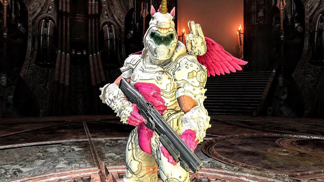 Doom Eternal Goofy Ahhh Scene ft. DOOMICORN Slayer - YouTube