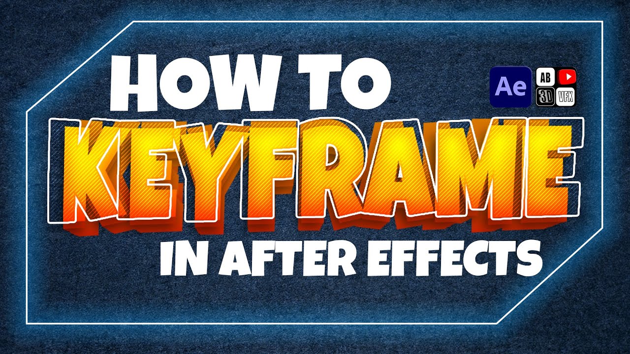Master Keyframes in After Effects – FAST & EASY! #aftereffects #easy #fast #howto - YouTube