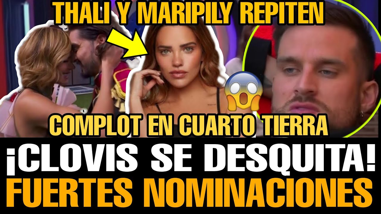 😱 FUERTES NOMINACIONES! ¿CUARTO TIERRA EN PELIGRO? CLOVIS VS ALESKA ...