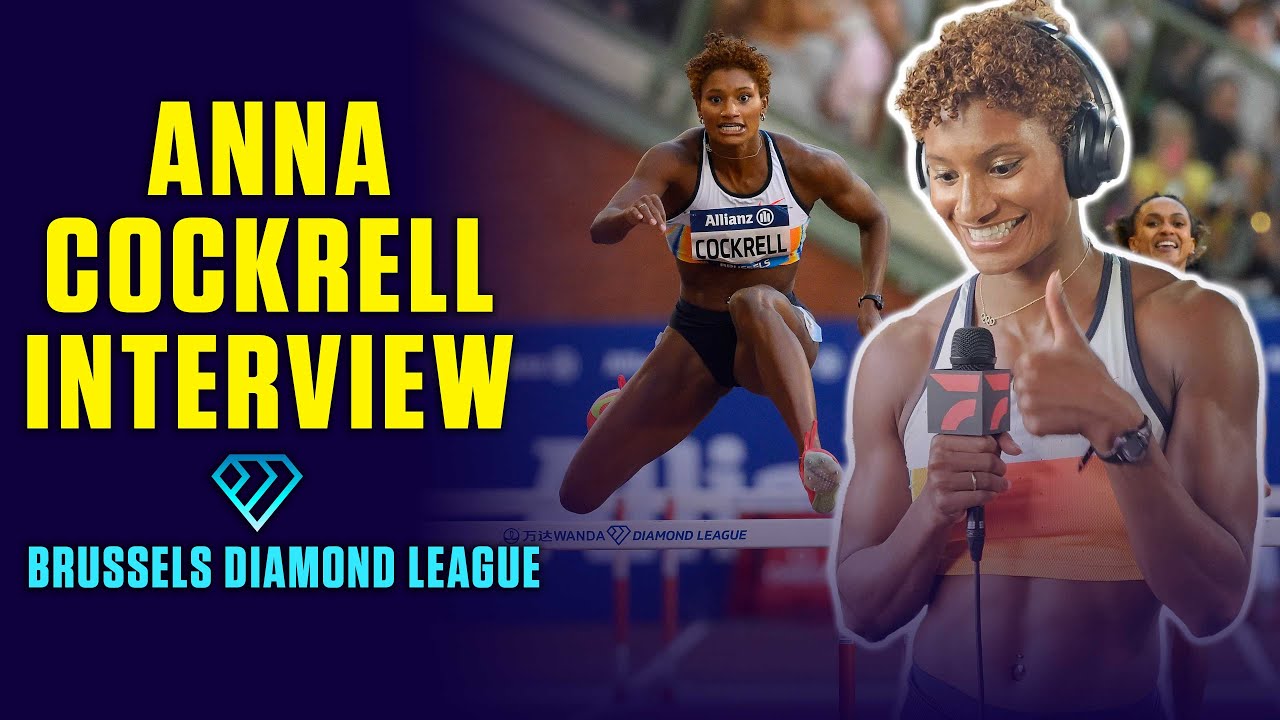 Anna Cockrell Joins The Athlete's Lounge After Brussels Diamond League ...