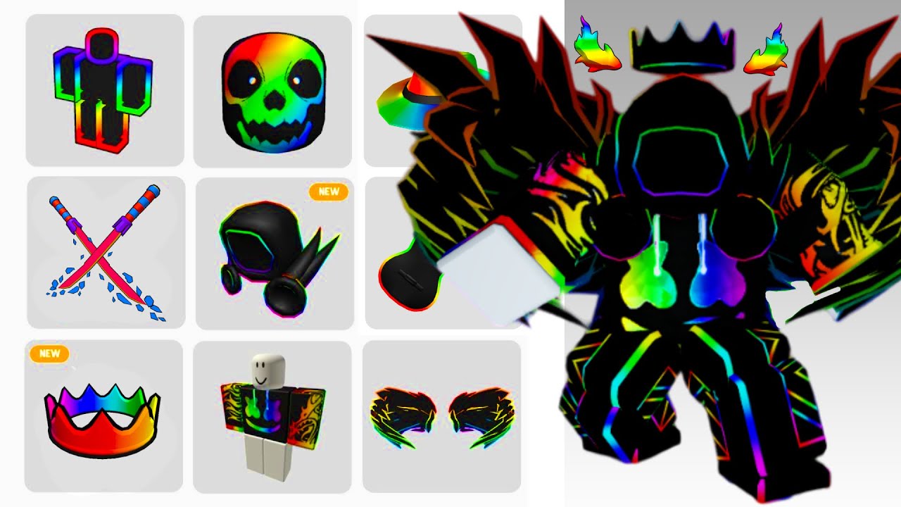 UPDATED! FREE LIMITED ITEMS & FREE RAINBOW DOMINUS ROBLOX 2024 - YouTube