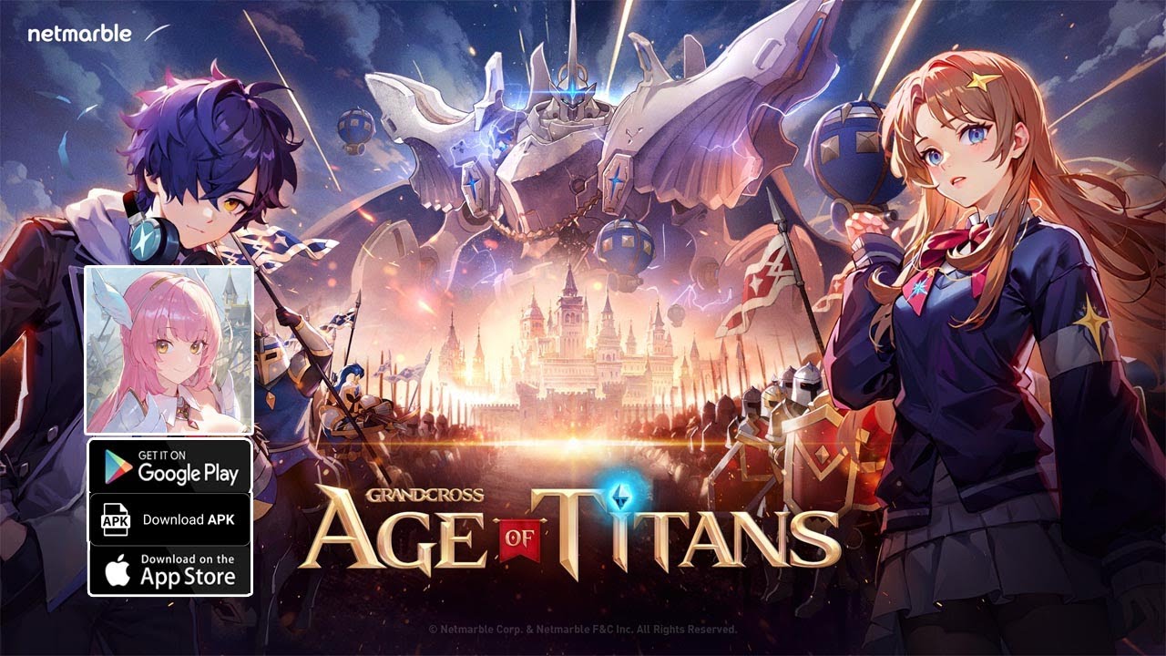 Grand Cross: Age of Titans Gameplay - SRPG Android iOS Coming Soon - YouTube