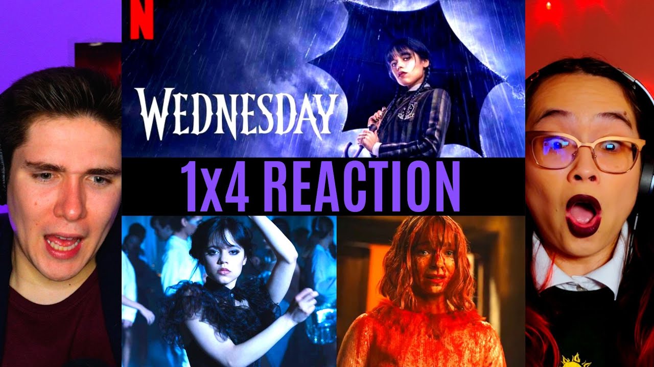 REACTING to *1x4 Wednesday* THE SCHOOL DANCE!! (First Time Watching) TV ...