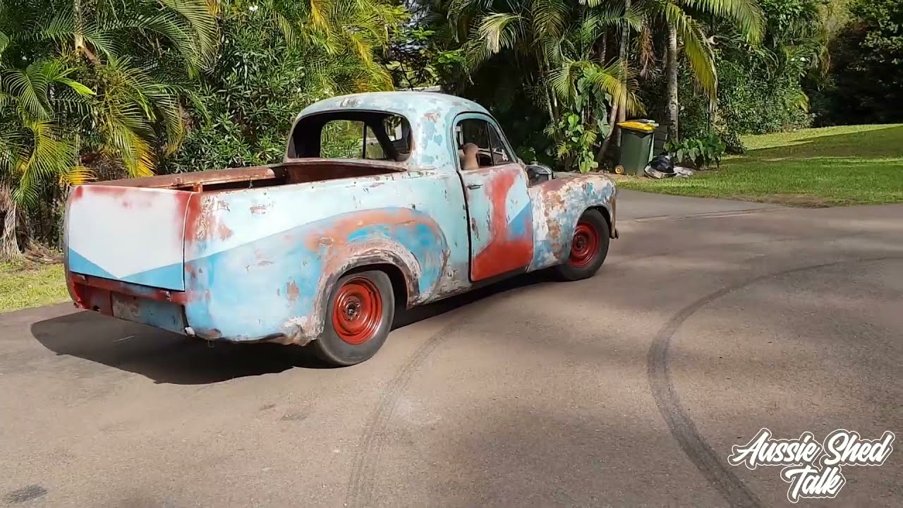FJ Holden build, FJ HOLDEN UTE DRIVES AFTER 40 YEARS IN A PADDOCK ...