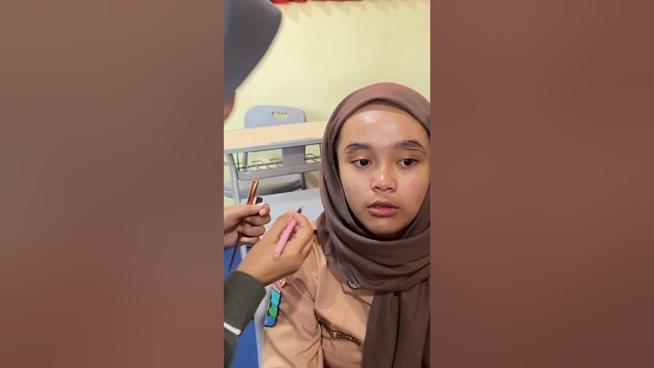 Challenge membuat alis 10 menit!! - YouTube